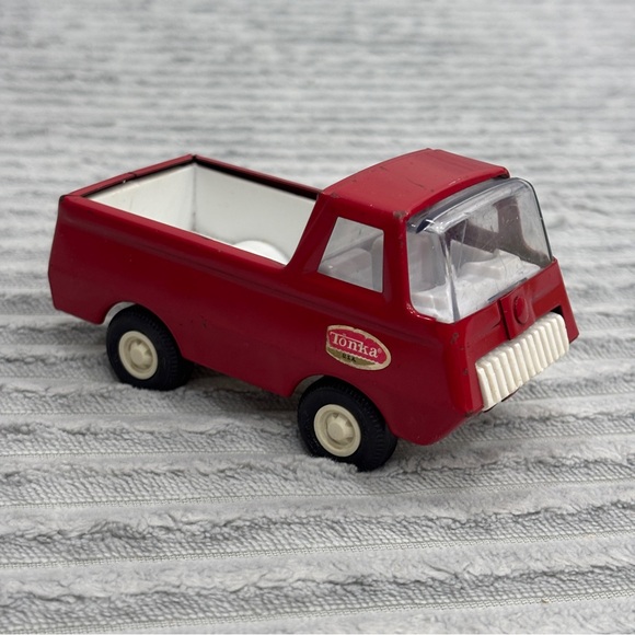 Tonka | Toys | Vintage 9773 Usa Tonka Toys Red Mini Hot Rod Pickup ...